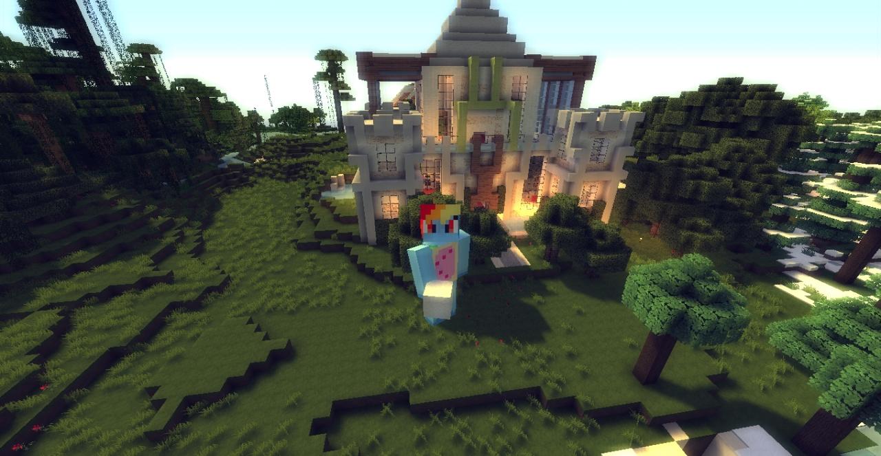 Modern Castle Minecraft Map