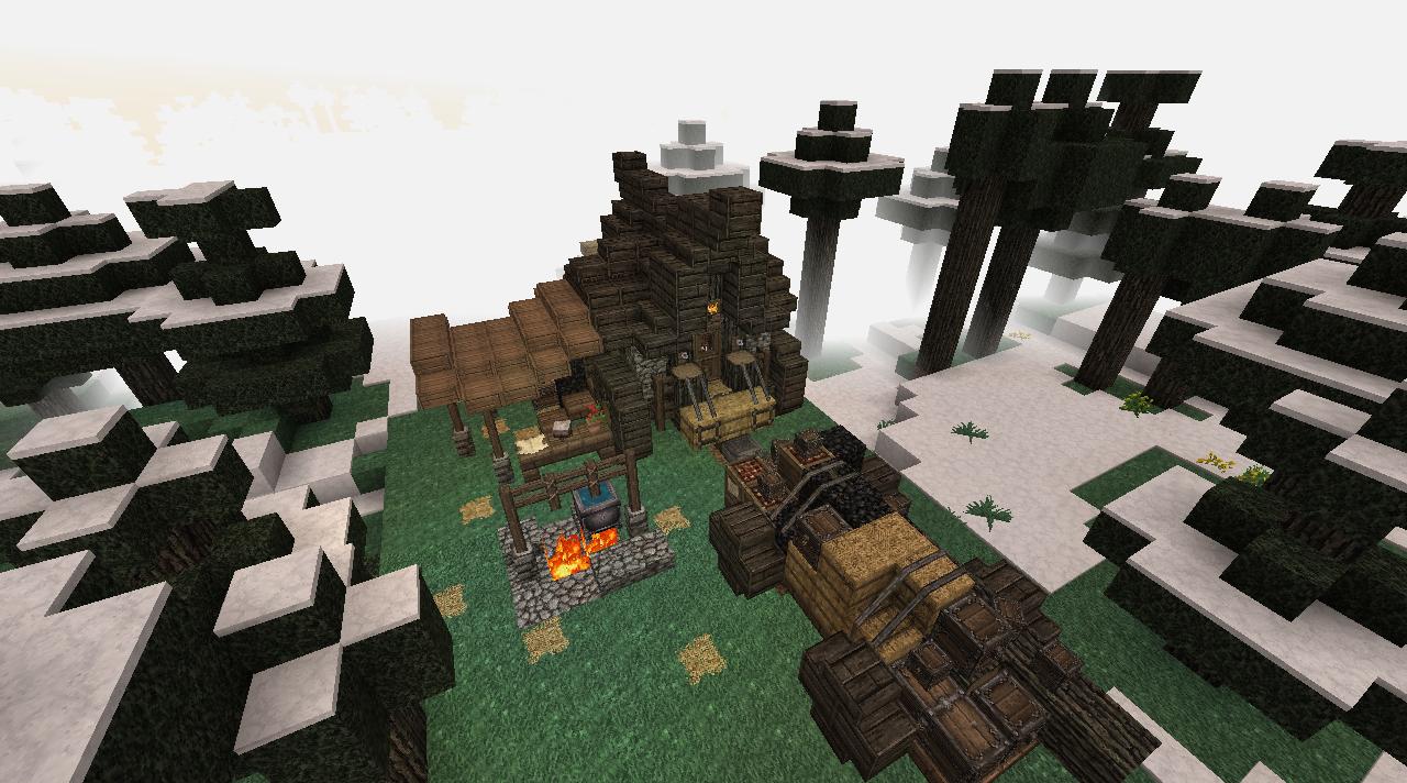 Nordic Trade Cart/Wagon Minecraft Map