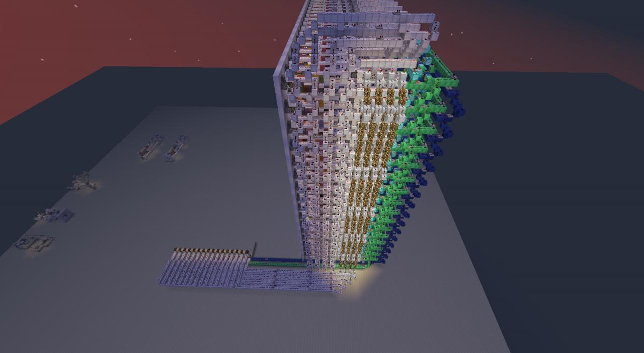 4bit colour depth screen (16x16) Minecraft Map