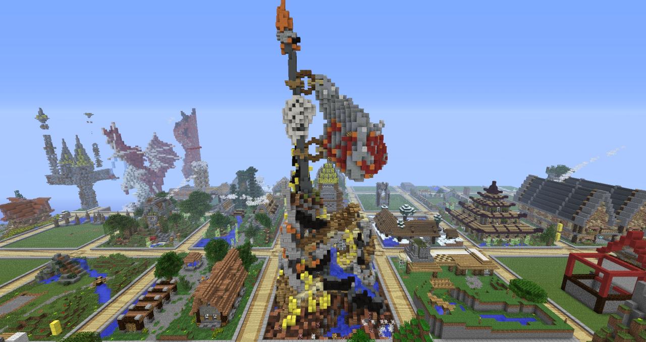 Plot Build - No.5 Minecraft Map