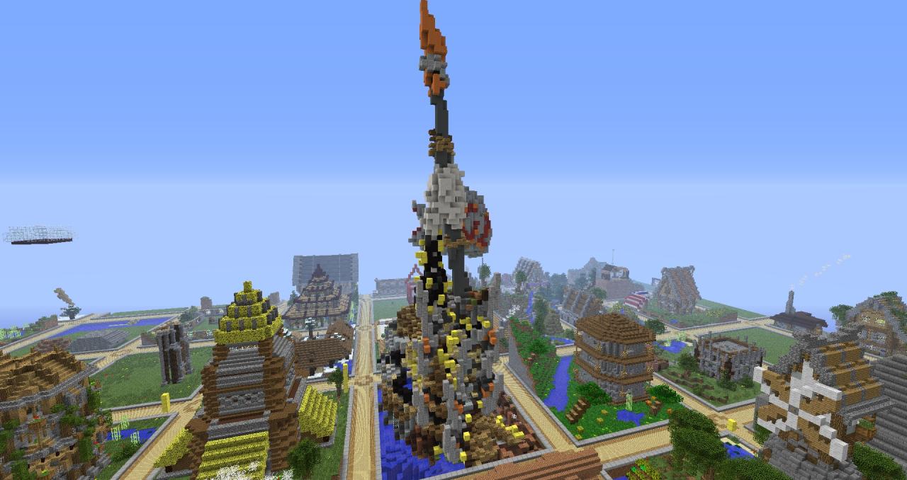 Plot Build - No.5 Minecraft Map