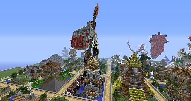 Plot Build - No.5 Minecraft Map