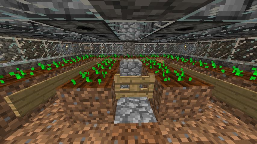 Redstone Wheat farm Minecraft Map