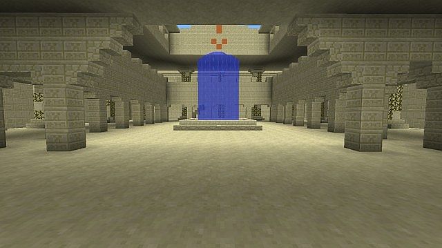 The Sandy Temple Minecraft Map