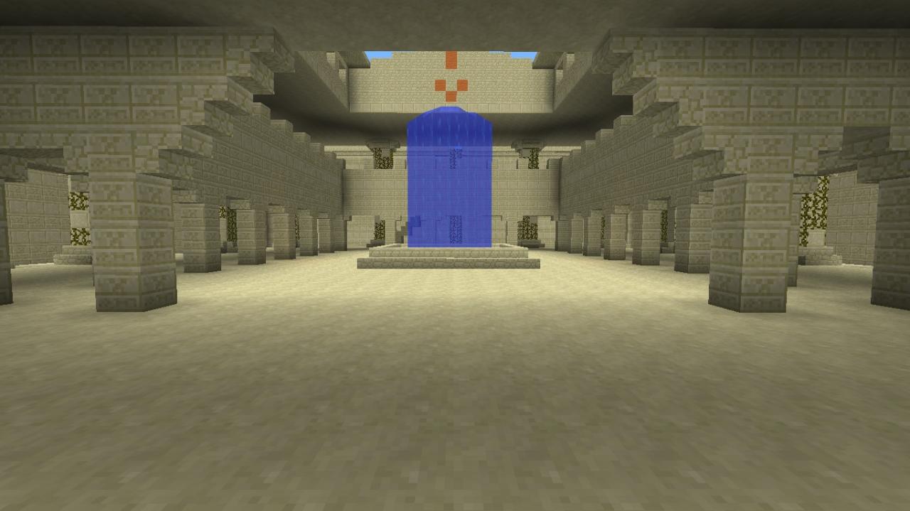 The Sandy Temple Minecraft Map