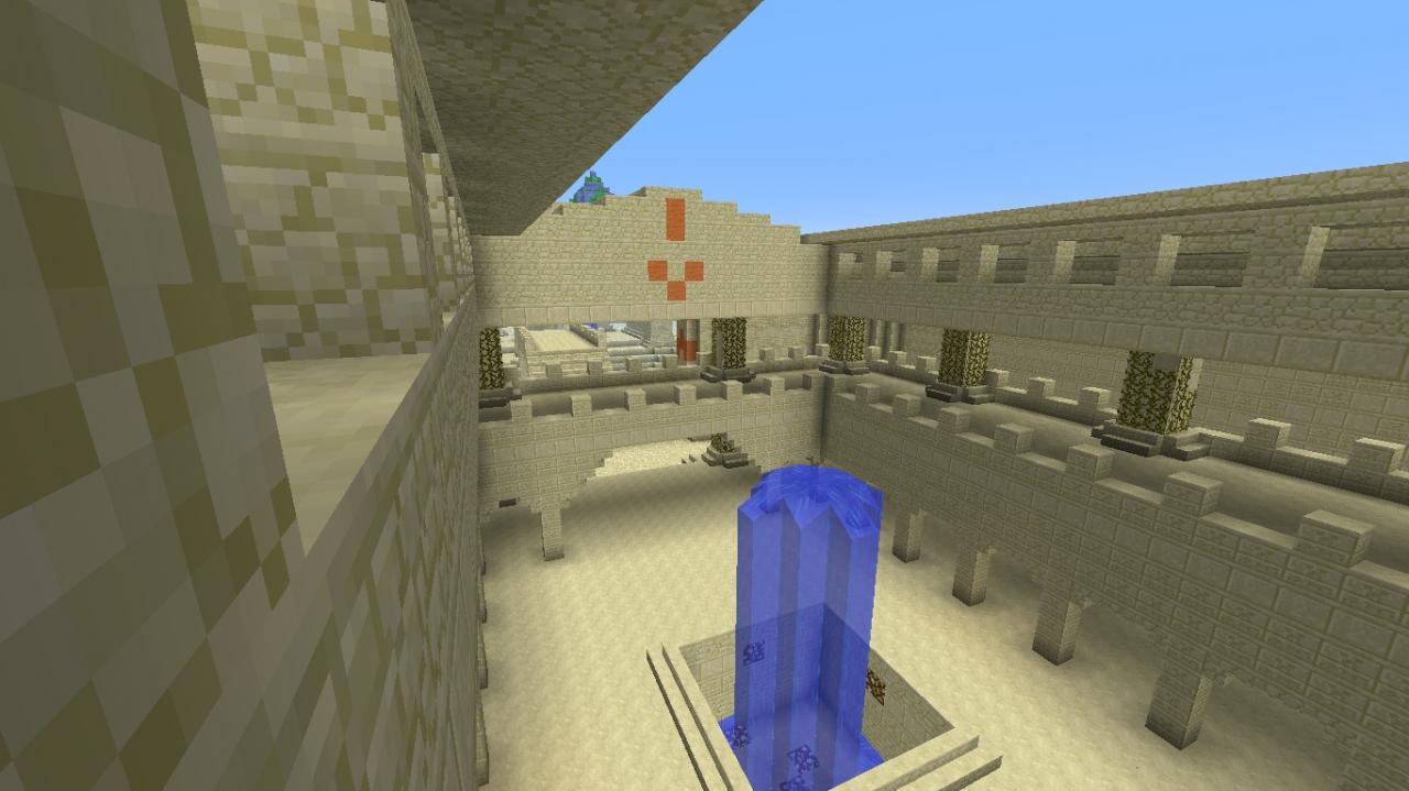 The Sandy Temple Minecraft Map