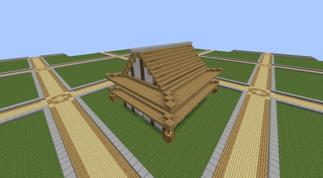 Japanese Style Building Minecraft Map