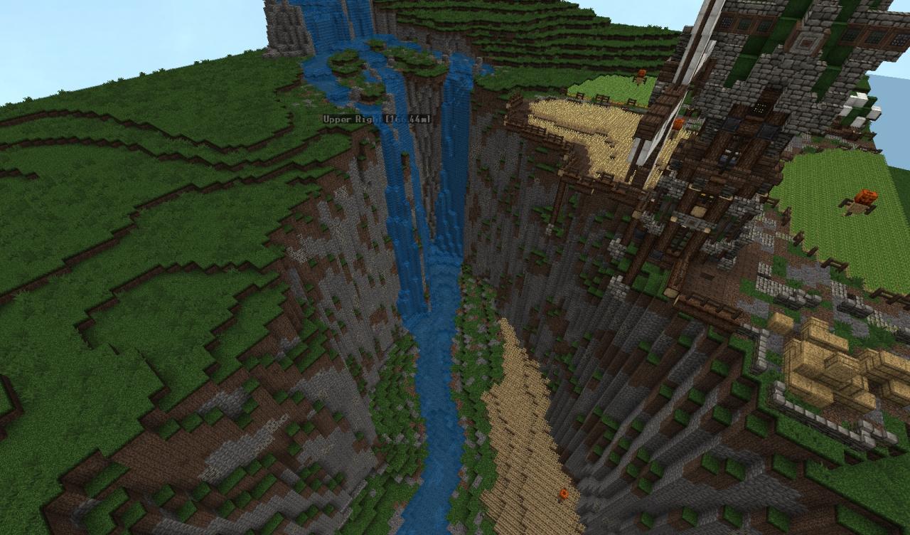 Medieval Farm Village Minecraft Map