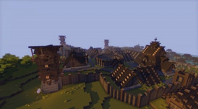 Nordic Village Minecraft Map