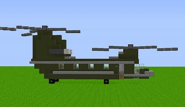 Boeing CH-47 Chinook Minecraft Map
