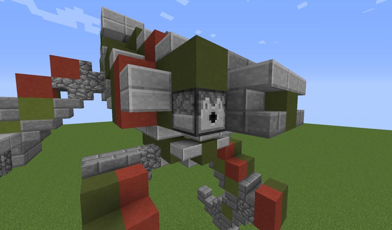 Ranger SR-7 Assault Mech Minecraft Map