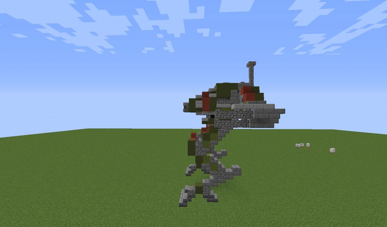 Ranger SR-7 Assault Mech Minecraft Map