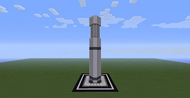 The Beaker tower 1:5 ( Own design , freebuild ) Minecraft Map