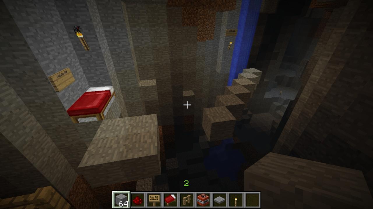 mini parkour in the mines Minecraft Map