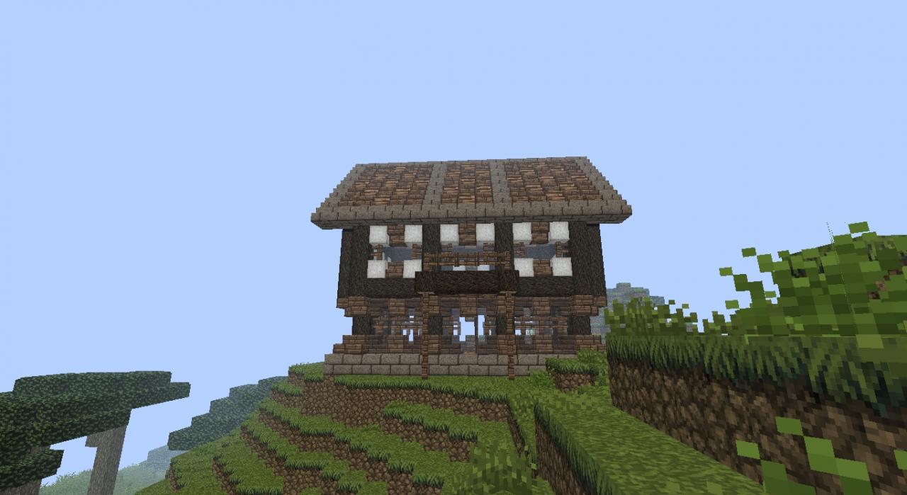 Simple Medieval House Minecraft Map