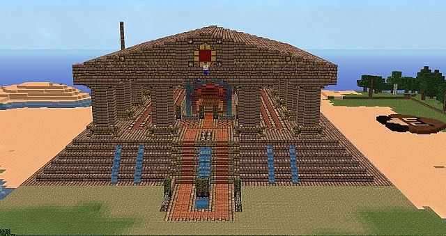 Temple Minecraft Map