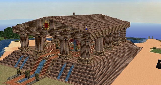 Temple Minecraft Map