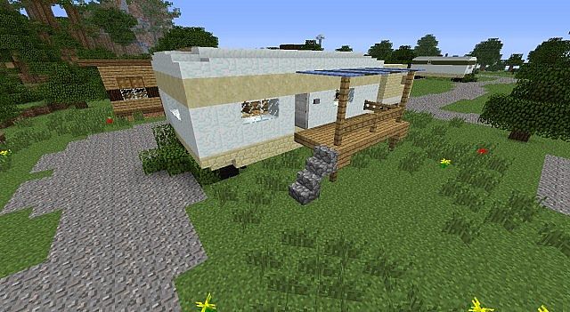 Camping-Caravans Minecraft Map