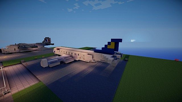 Embraer 195 Minecraft Map