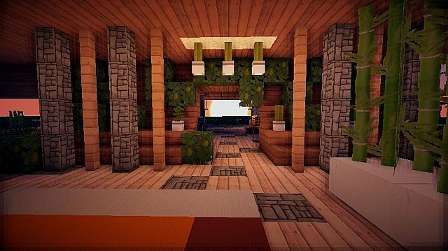 | Brown | Modern House Minecraft Map