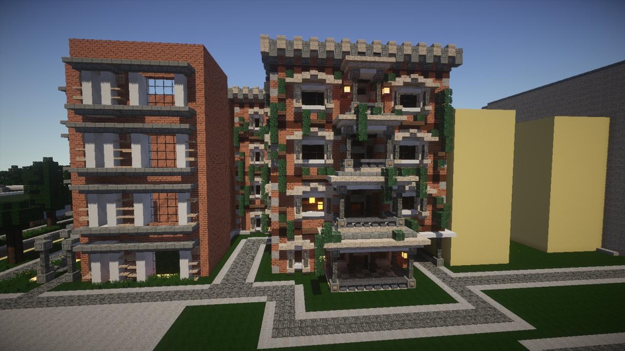 Townhouses Minecraft Map