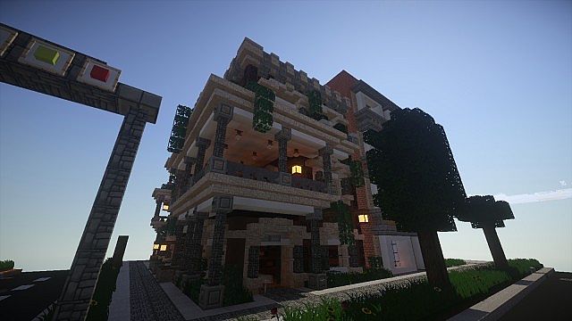 Townhouses Minecraft Map