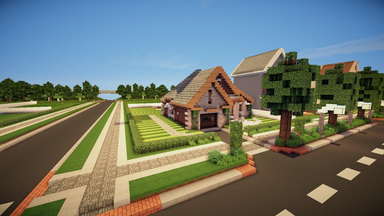Realistic Houses Minecraft Map