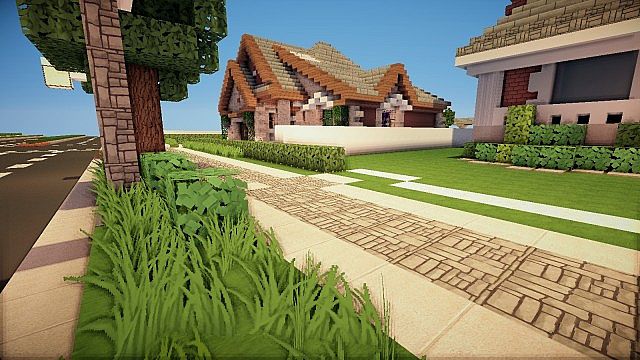 Realistic Houses Minecraft Map