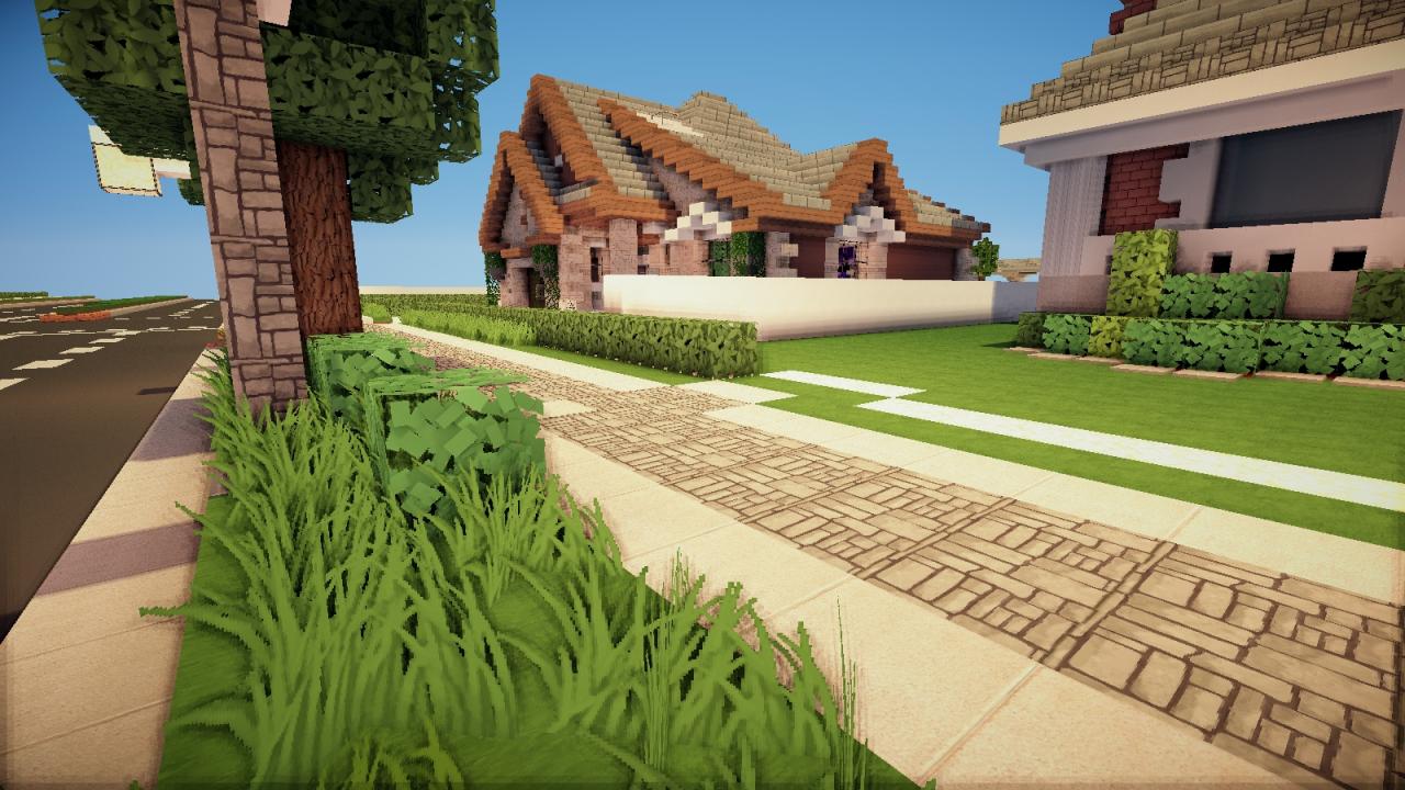 Realistic Houses Minecraft Map