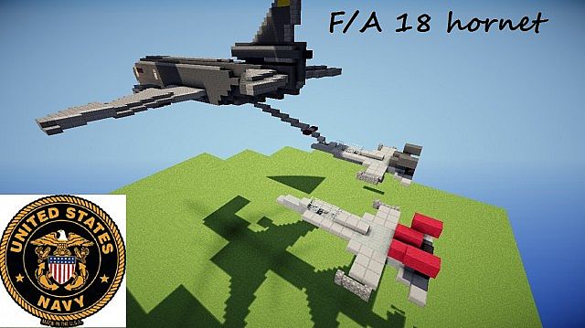 F/A 18 series Minecraft Map