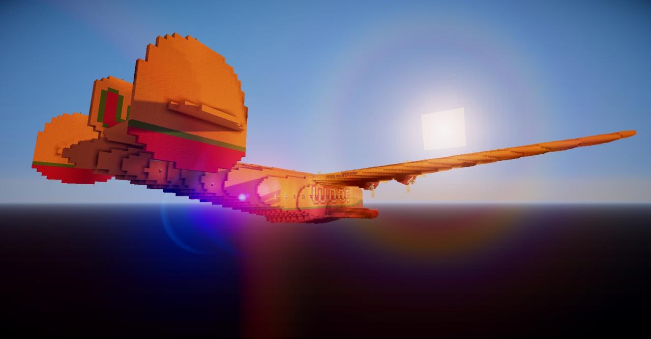 Woof Air [M-130 Seaplane] -Largest Seaplane on PMC- Minecraft Map