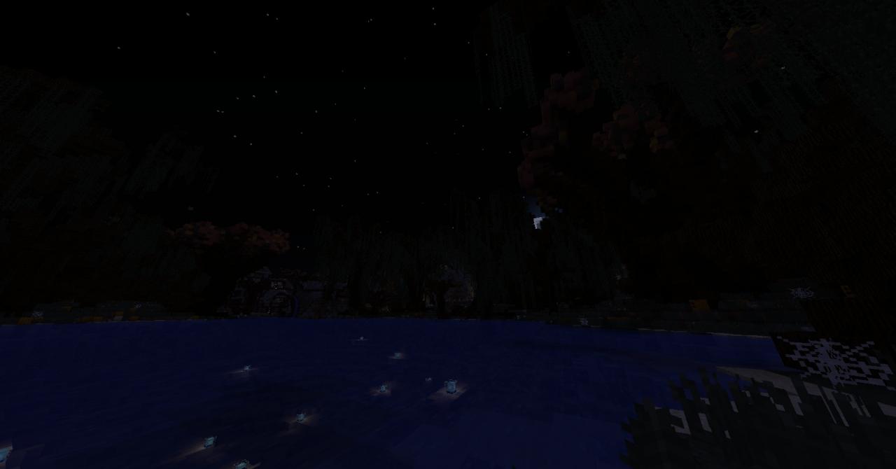 Halloween Themed Spawn. Spooky Village with Haunted Forest Minecraft Map