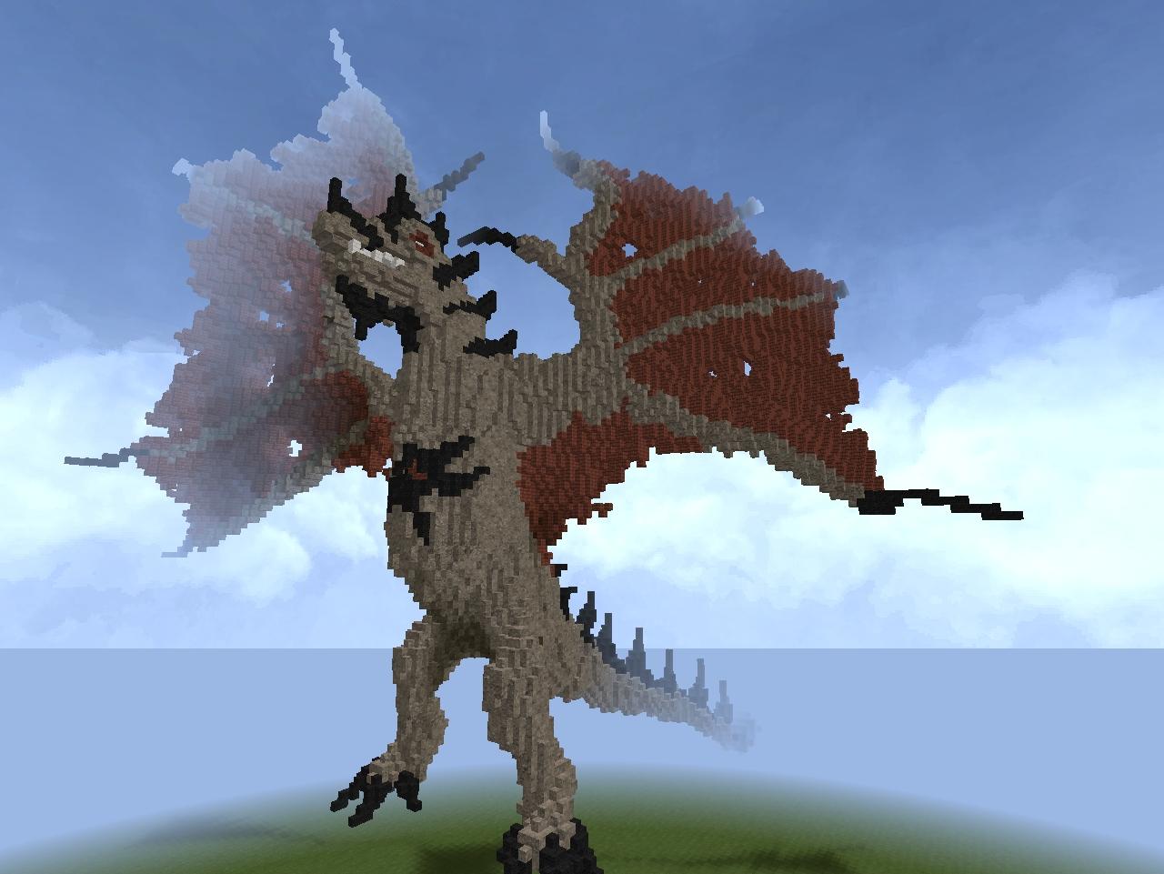 Tobalth - Huge Dragon Minecraft Map