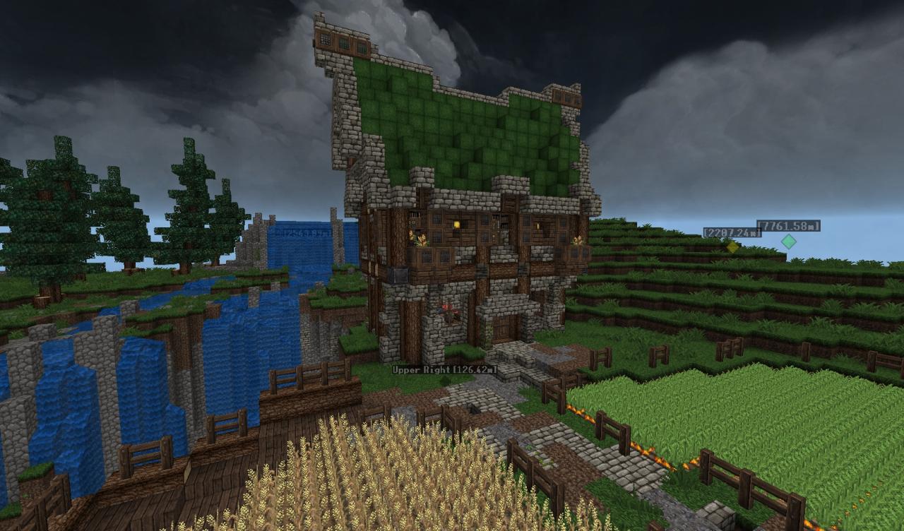 Medieval Farm Village Minecraft Map
