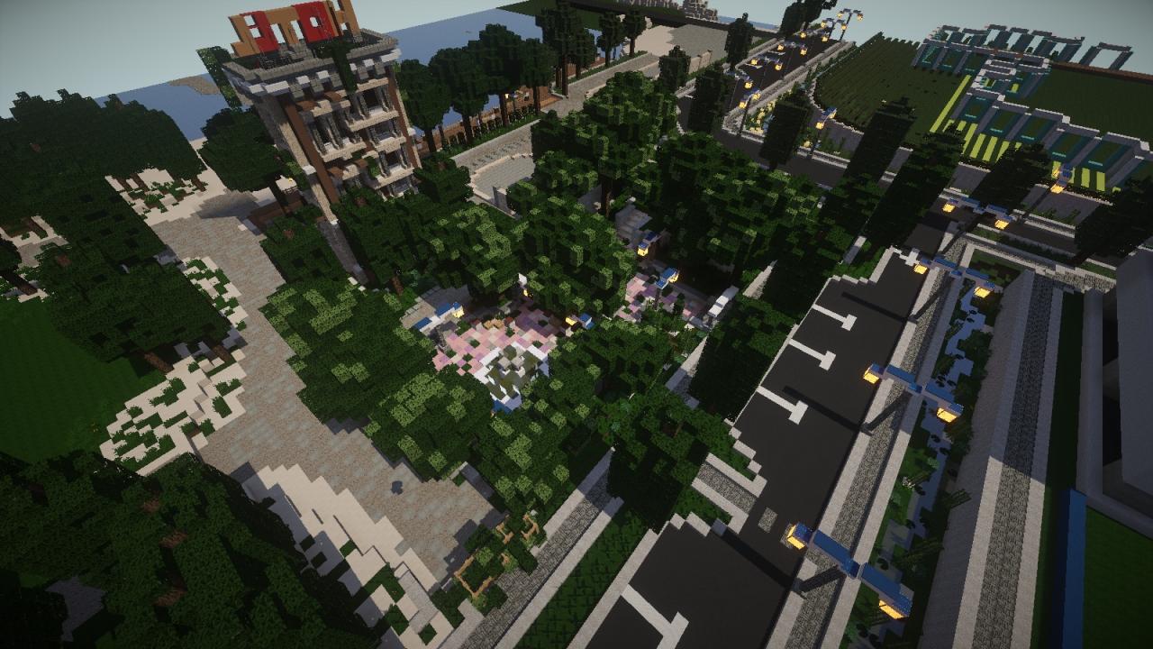 Hotel Minimalist Minecraft Map