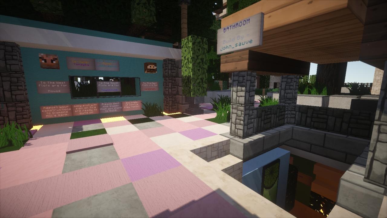 Hotel Minimalist Minecraft Map