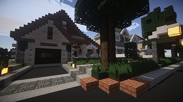Realistic Houses Minecraft Map