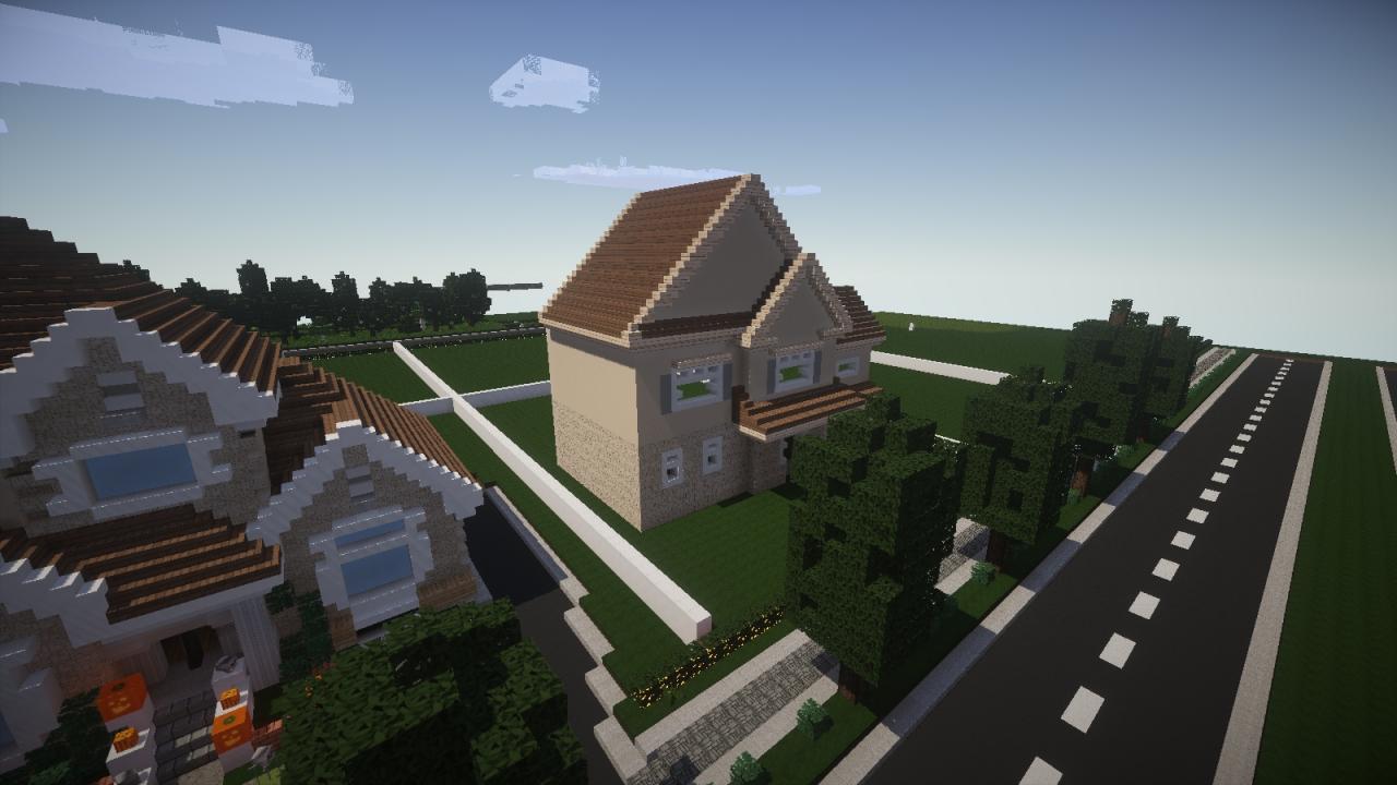 Realistic Houses Minecraft Map