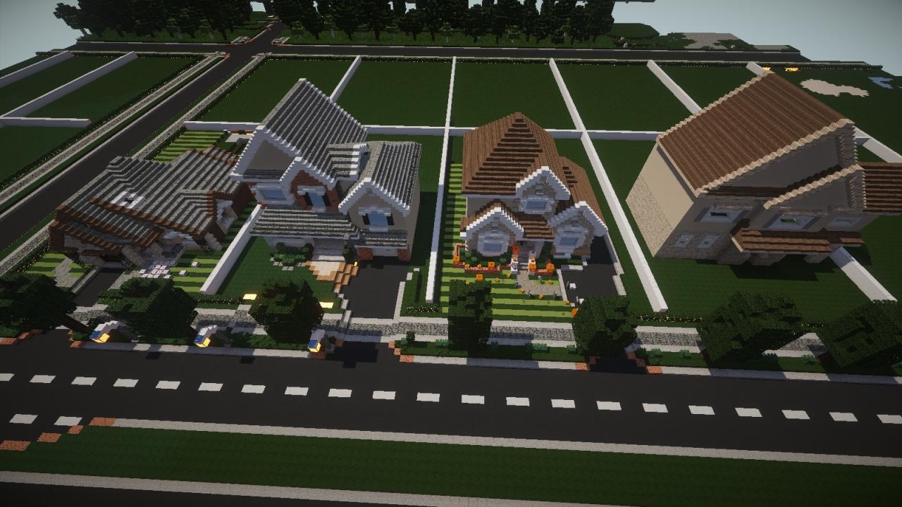 Realistic Houses Minecraft Map
