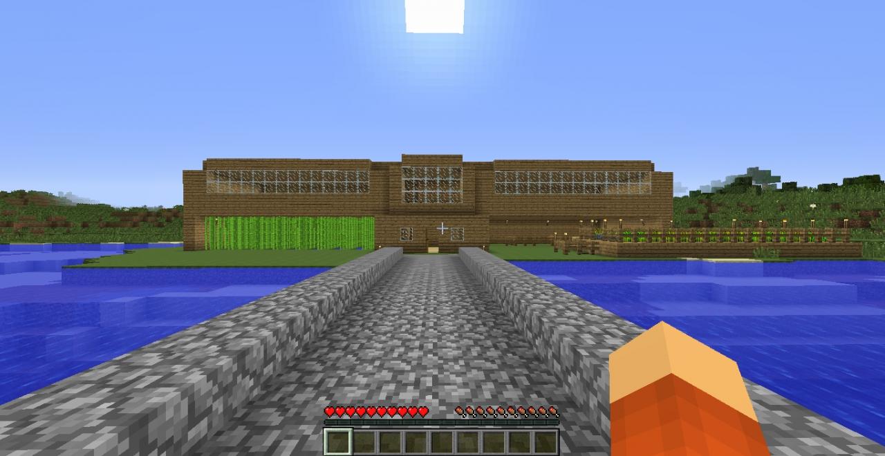 UPDATED! Survival Build! Made in survival!! Minecraft Map