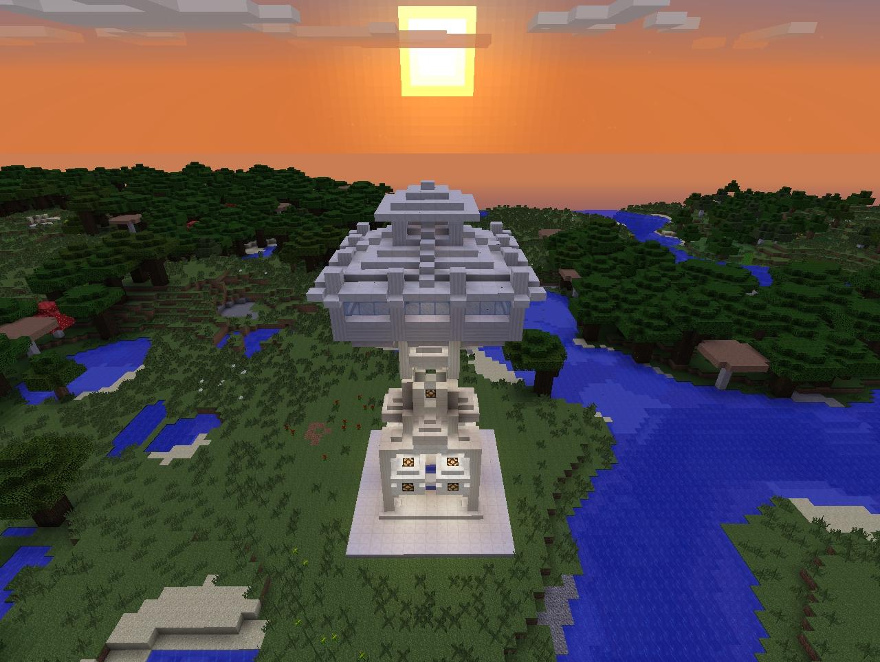 [Complex] 1.7 Quartz Server Spawn Minecraft Map