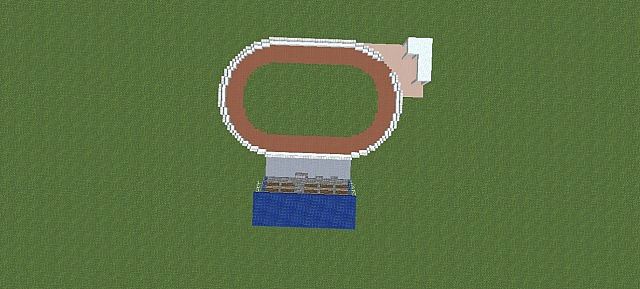 Peterborough Panthers Speedway Track + Stadium Minecraft Map