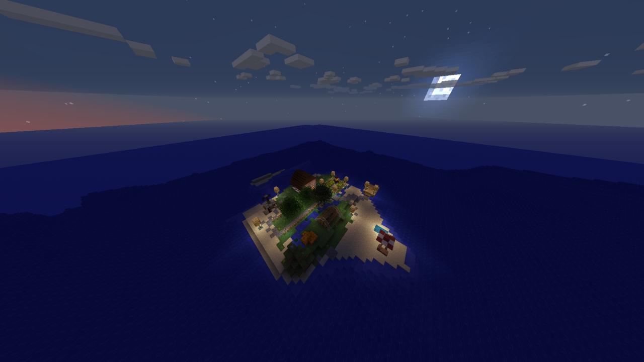 Survival Island (Inhabited) Minecraft Map