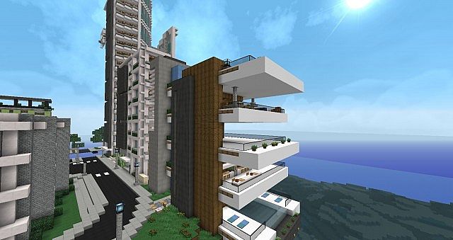 | Oceanview Condos | Modern | Minecraft Map