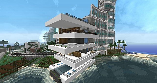 | Oceanview Condos | Modern | Minecraft Map