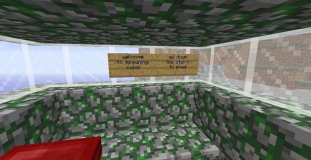 spawning mobs Minecraft Map