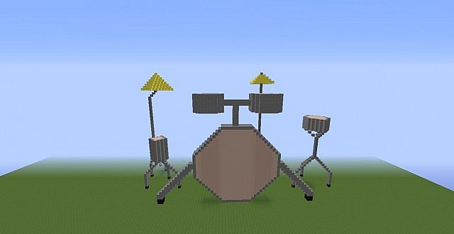 Music Instruments (and anything else to do with music) Minecraft Map