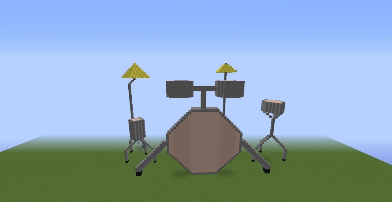 Music Instruments (and anything else to do with music) Minecraft Map