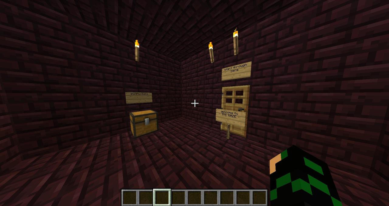 THE MAZE Minecraft Map