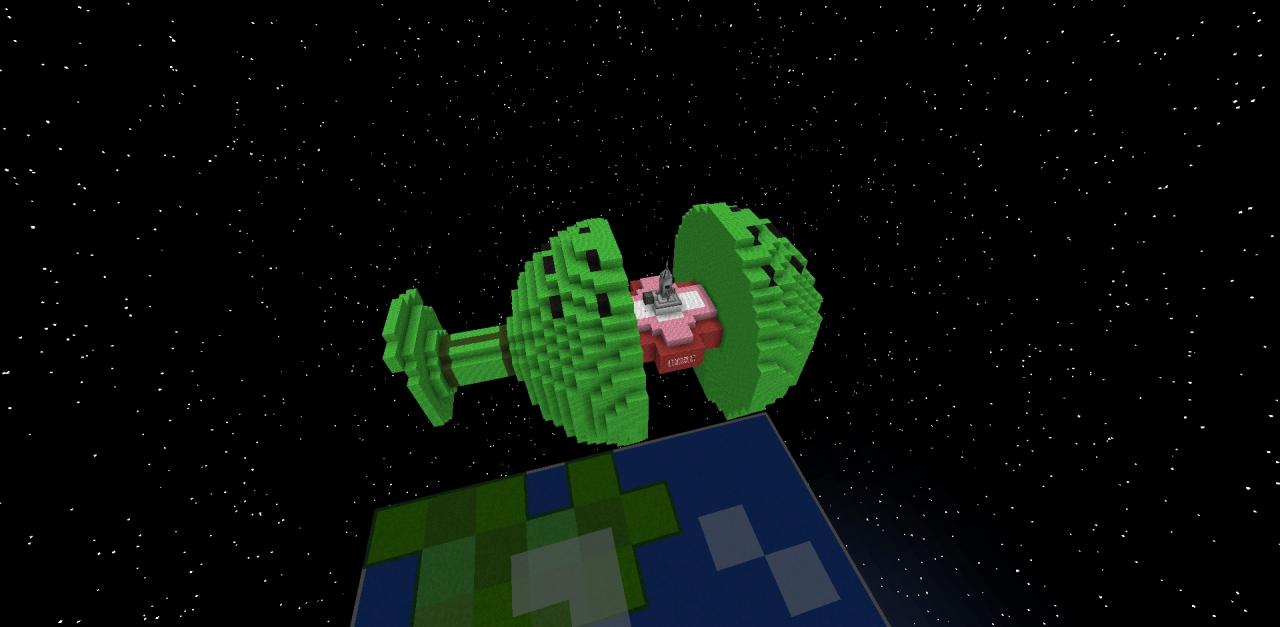 Galacticraft Space Station - Bosconian Station Minecraft Map